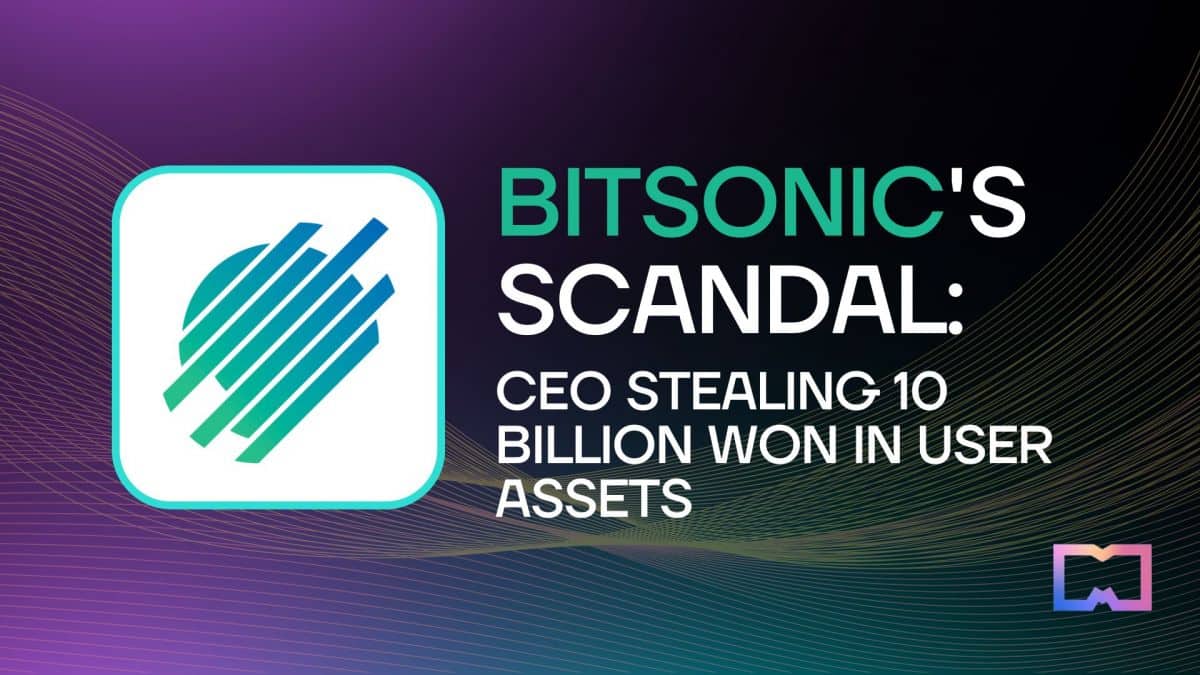 Bitsonic's Scandal: CEO Stealing 10 billion Won in User Assets | Metaverse Post