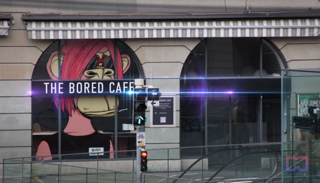 A Bored Ape Yacht Club NFT holder opens a BAYC-themed café in ...