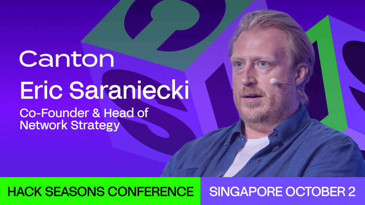 Canton: Building the First Privacy-Enabled Blockchain for Financial ...