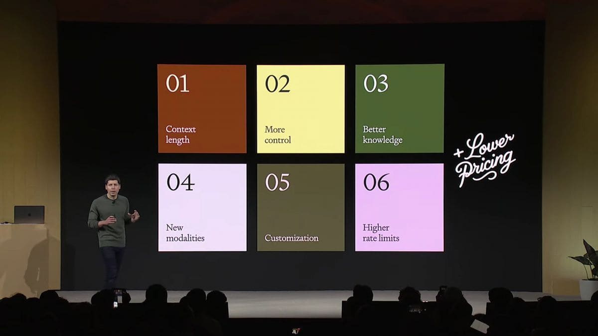Openai 발표 Gpt 4 터보와 Gpt 개발자의 날 컨퍼런스에 참석한 App Store Metaverse Post