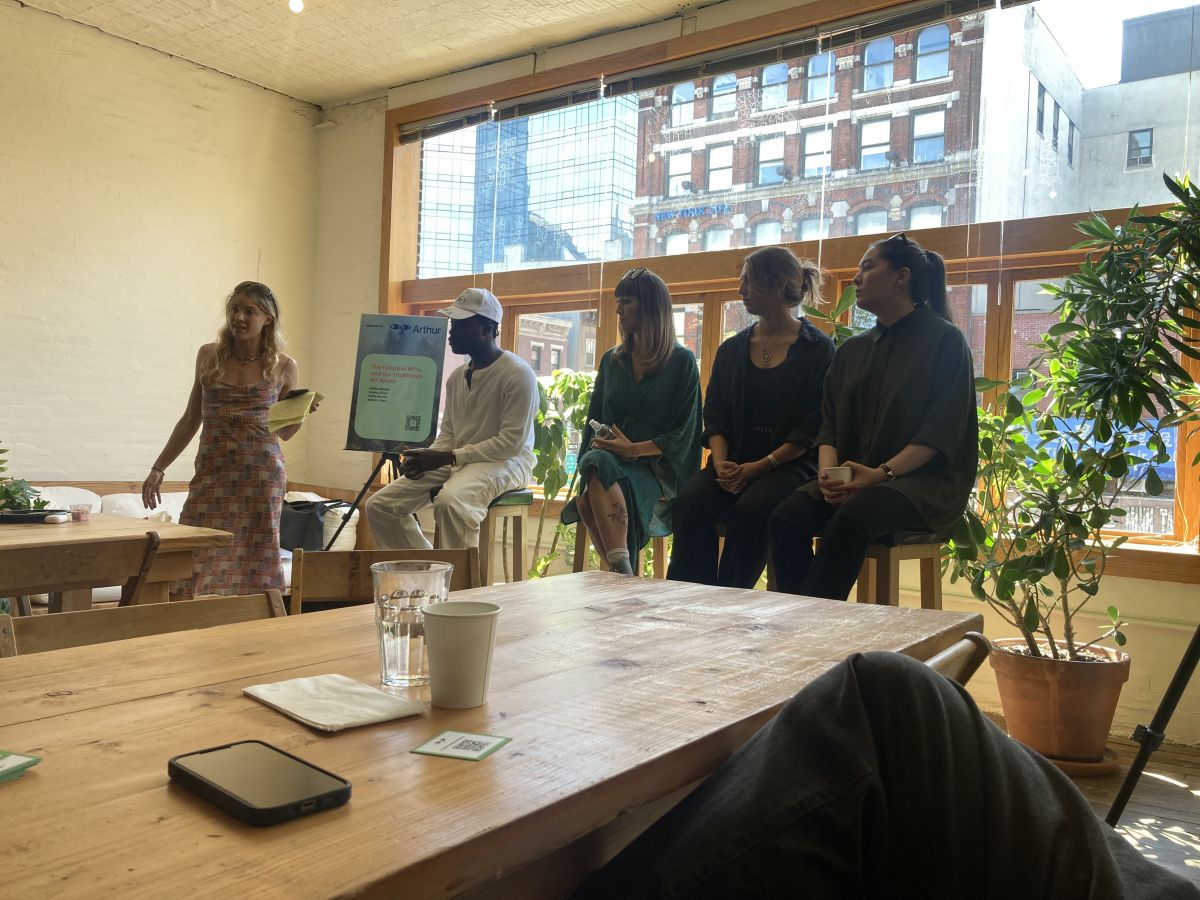 During NYC's Armory Week, Arthur AI asked how NFTs fit into trad art's ...