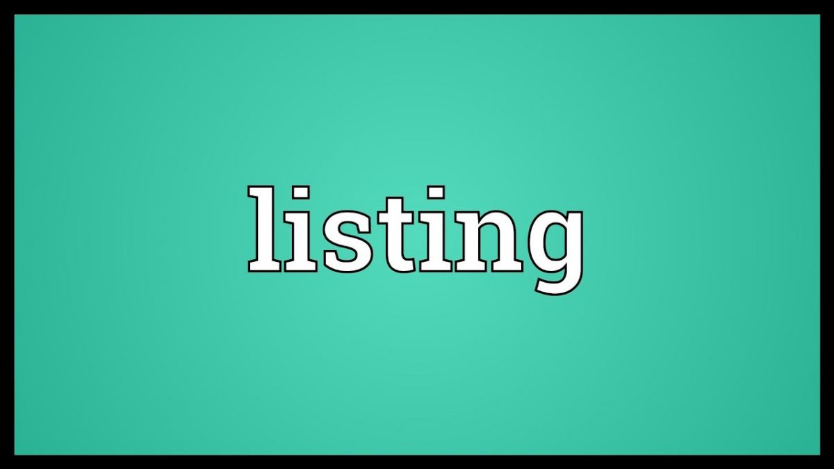 Listing — Explained, Definition and Examples | Metaverse Post