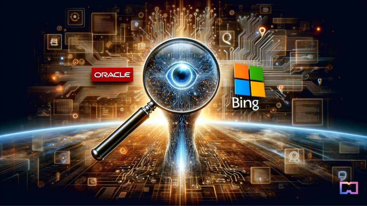 Oracle and Microsoft Ink Deal to Advance AI-Powered Bing Search Capabilities | Metaverse Post