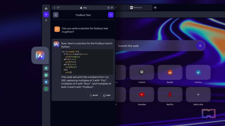 Opera Unveils Aria, New AI in Natively Integrated With Its Web Browser ...