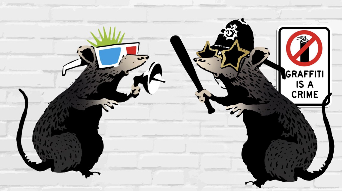 Banksy and LCD Labs partner with Magic Eden to create “Radar Rats” NFTs ...