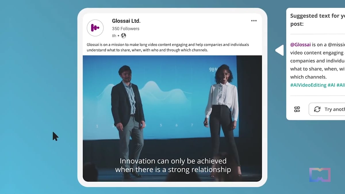Real-Time Generative AI Video Creation is Now Possible With GlossAI | Metaverse Post