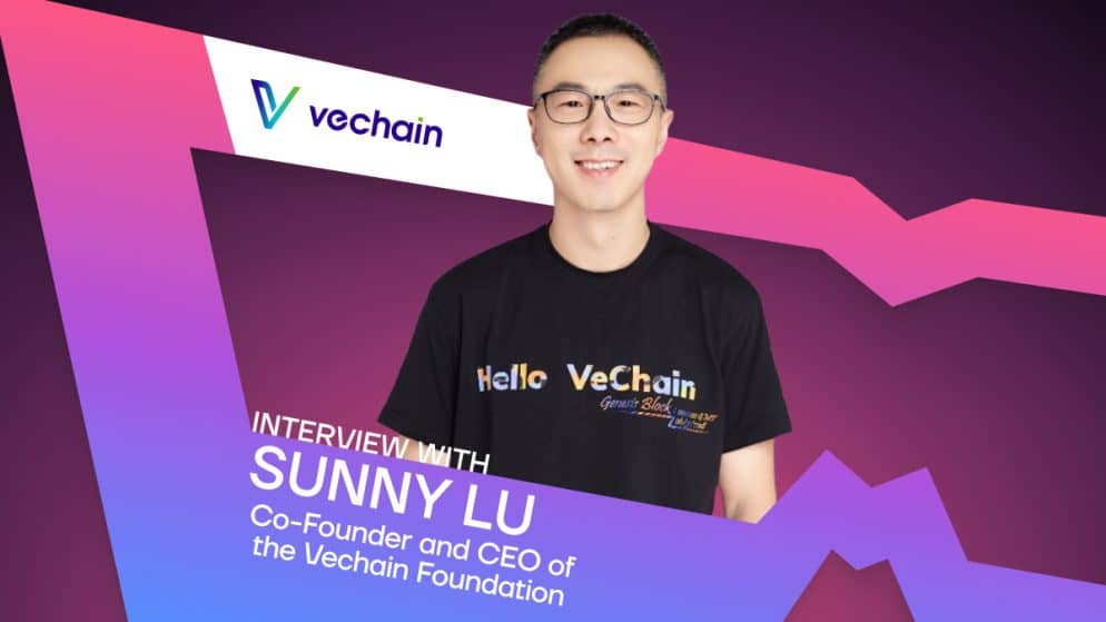 Veсhain首席执行官Sunny Lu回顾区块链十年、Twin Token模型的影响和VeChain的未来 | Metaverse Post