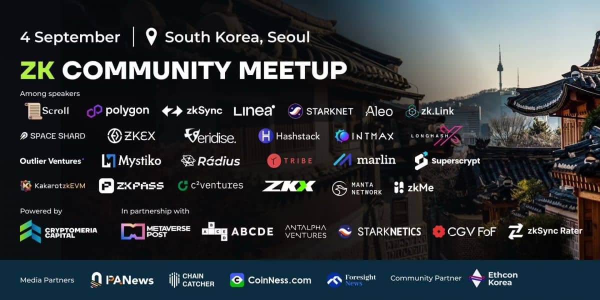 ZK Community Meetup Gears Up to Showcase Cutting-Edge Blockchain ...