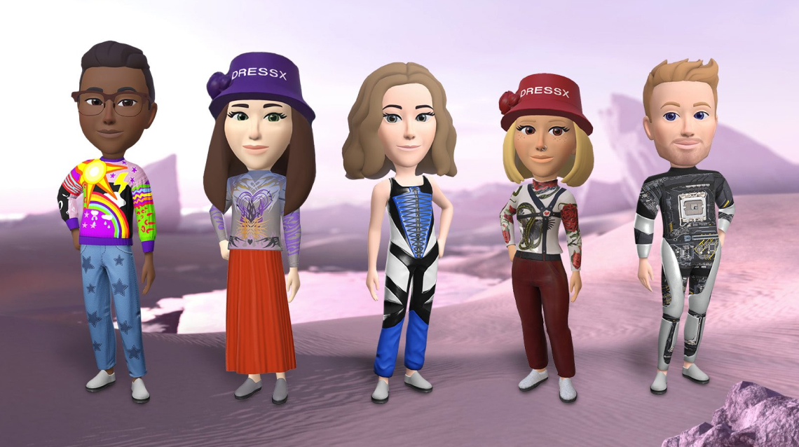 DressX introduces its first free design for Meta Avatar Store | Metaverse Post