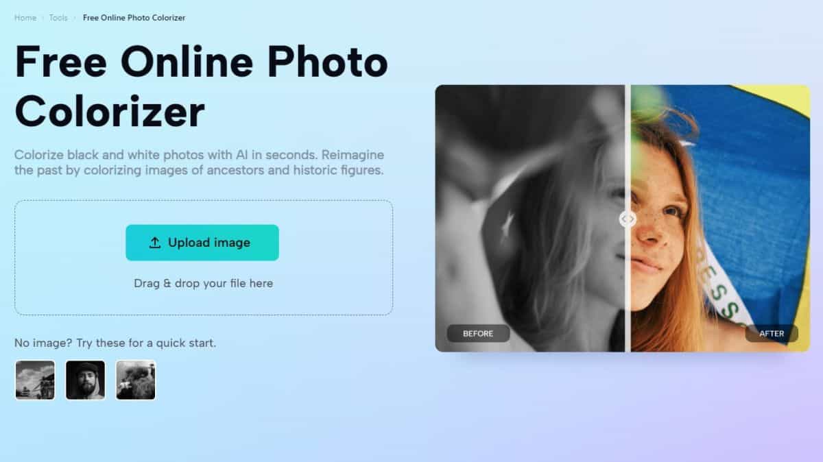 How to Colour and Transform Old Photos into New Ones for Free ...