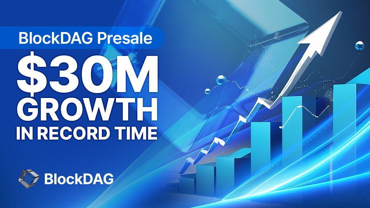 Augmentation des prix de 750 % de BlockDAG avec 30 millions de dollars ...