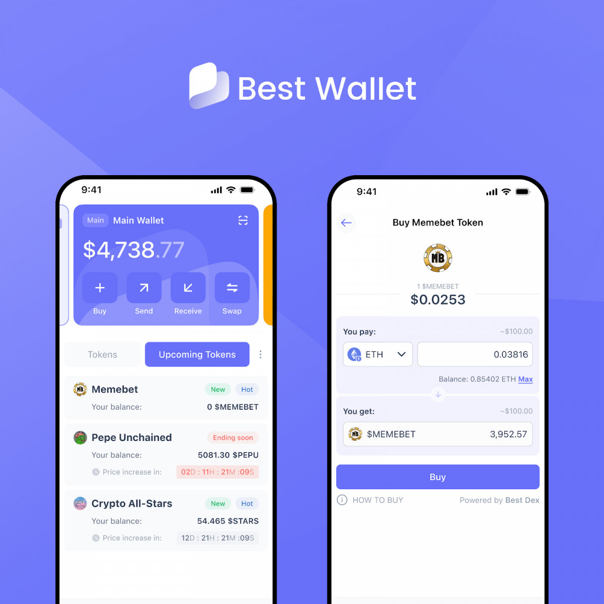 Best Wallet Unveils New 'Upcoming Tokens' Feature for Early Access to ...
