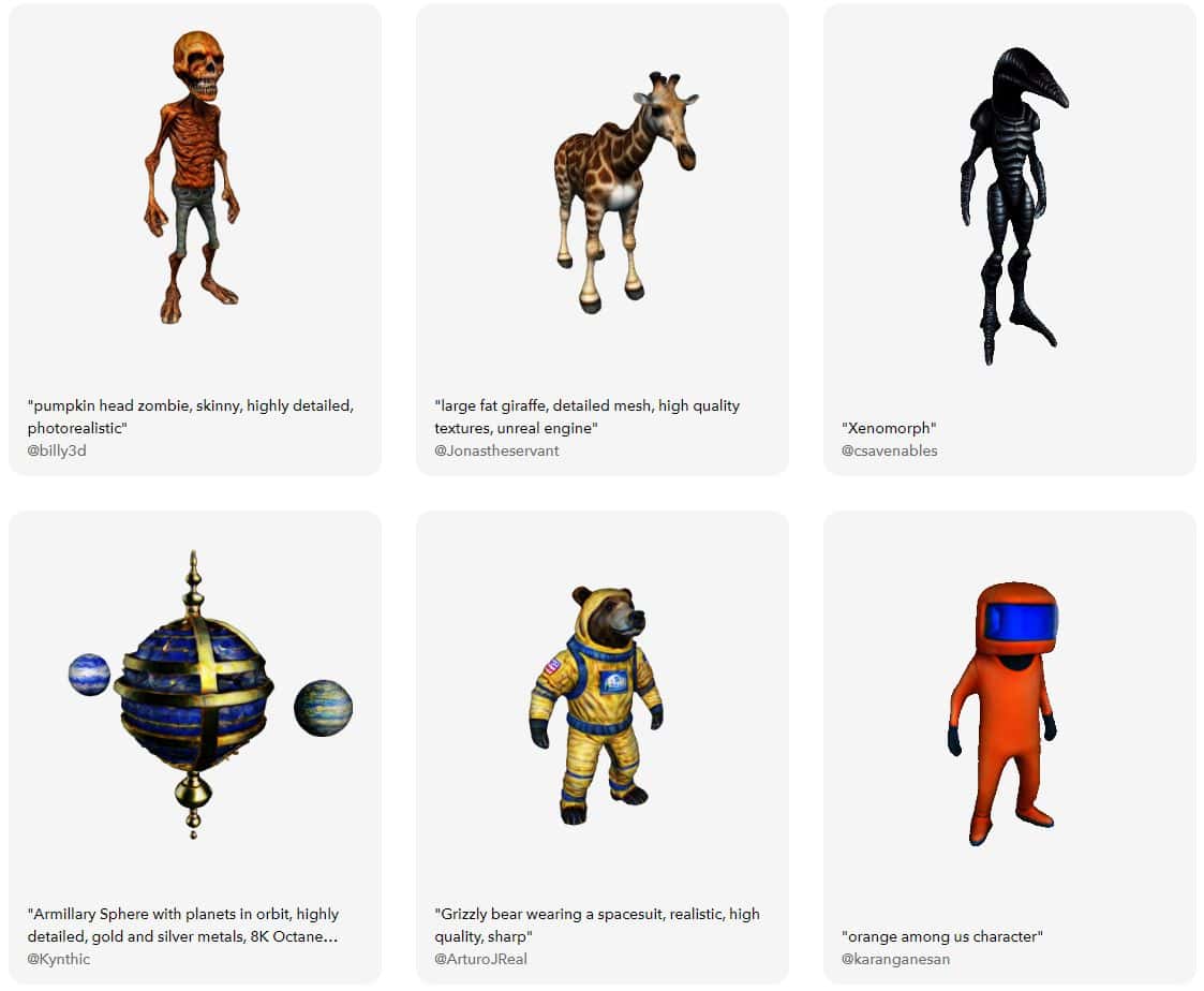 10+ Melhores Geradores AI 3D em 2023: Text-to-3D, Image-to-3D, Video-to ...