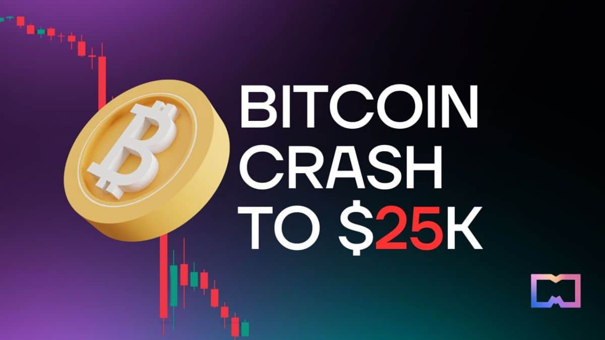 Bitcoin’s Price Crashes to $25K - What Happened? | Metaverse Post
